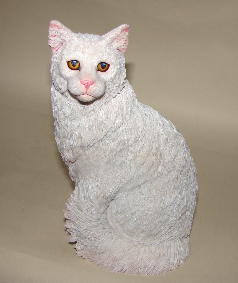 Cat sculptures - Handmade Figurines by Victoria