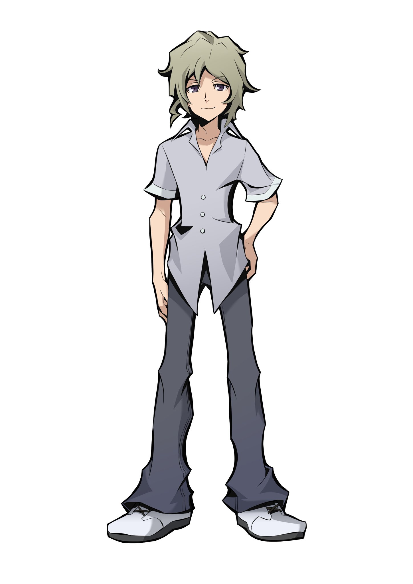 Character and Location Art - Twewy Anime - retwewy