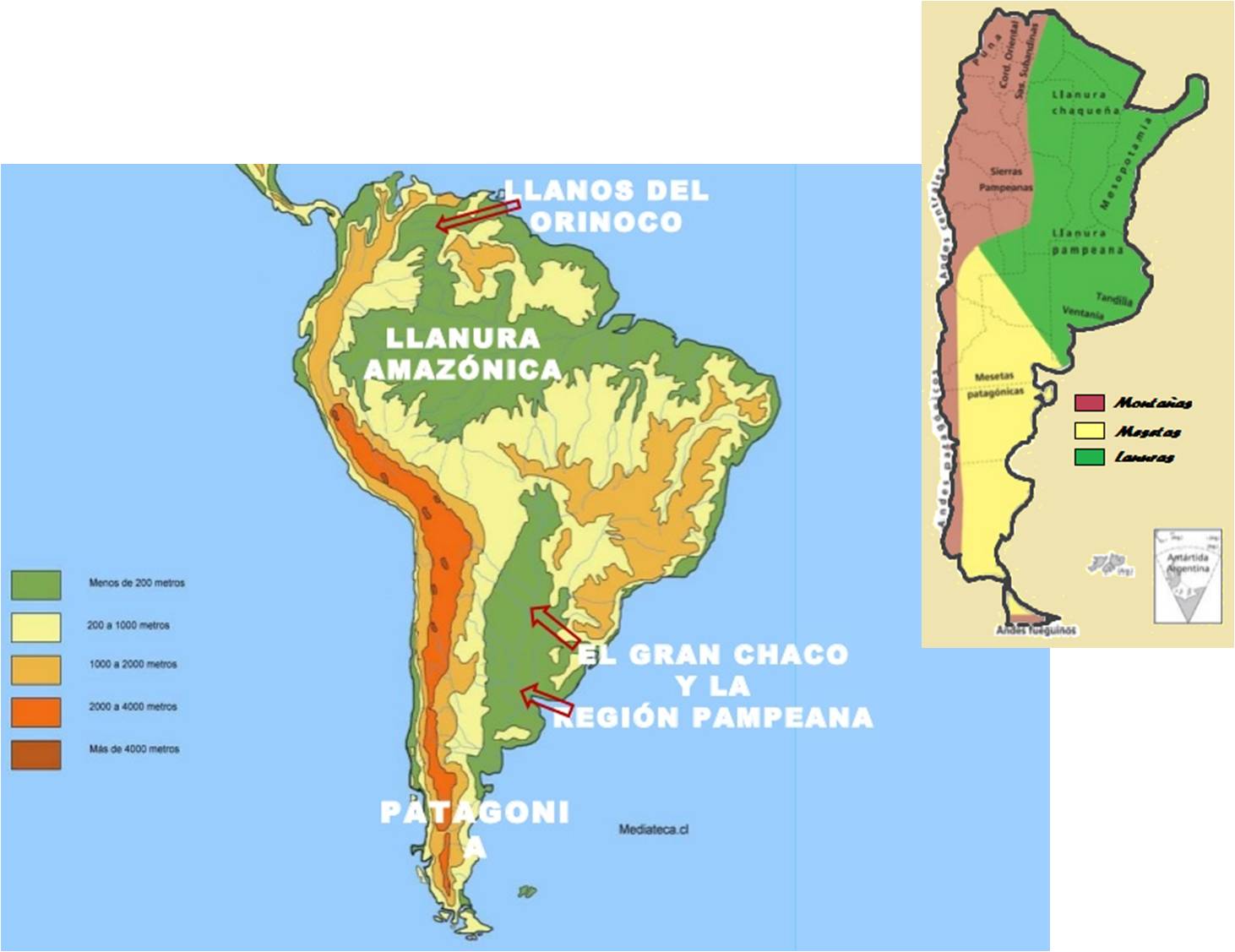 RELIEVE AMERICANO - Página web de hadibename