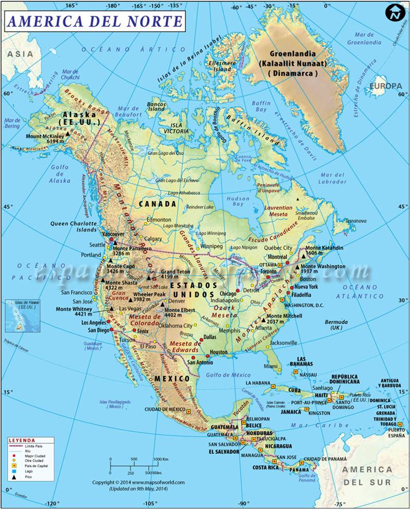 RELIEVE AMERICANO - Página web de hadibename