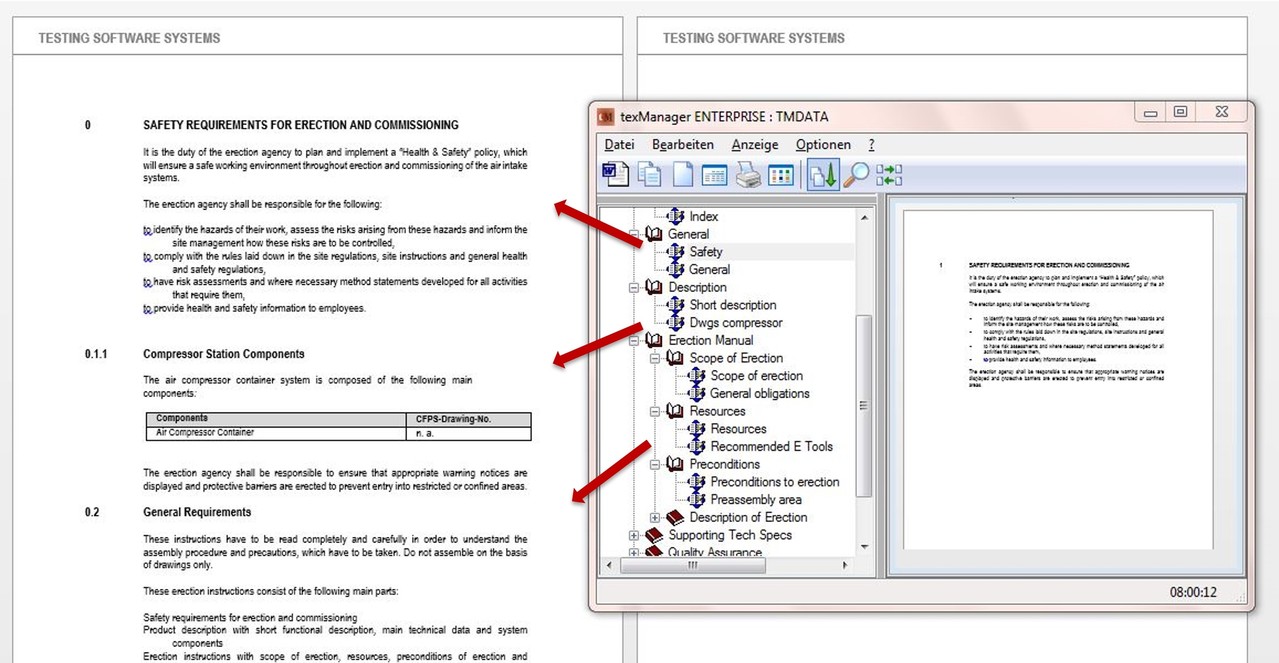 Textbausteine einfügen - texManager