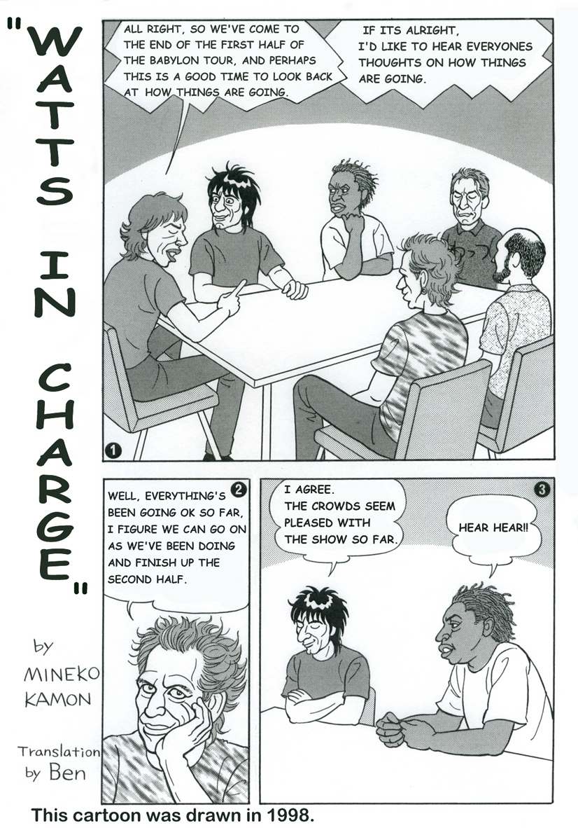 Charlie Watts's Cartoon - Charlie Watts Jazz チャーリー・ワッツ ジャズ