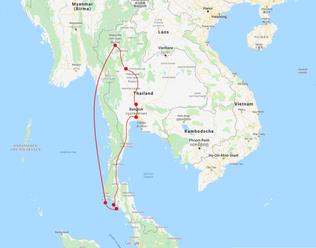 Backpacking Thailand 3 Wochen - Route & Tipps - Backpacker Reiseblog