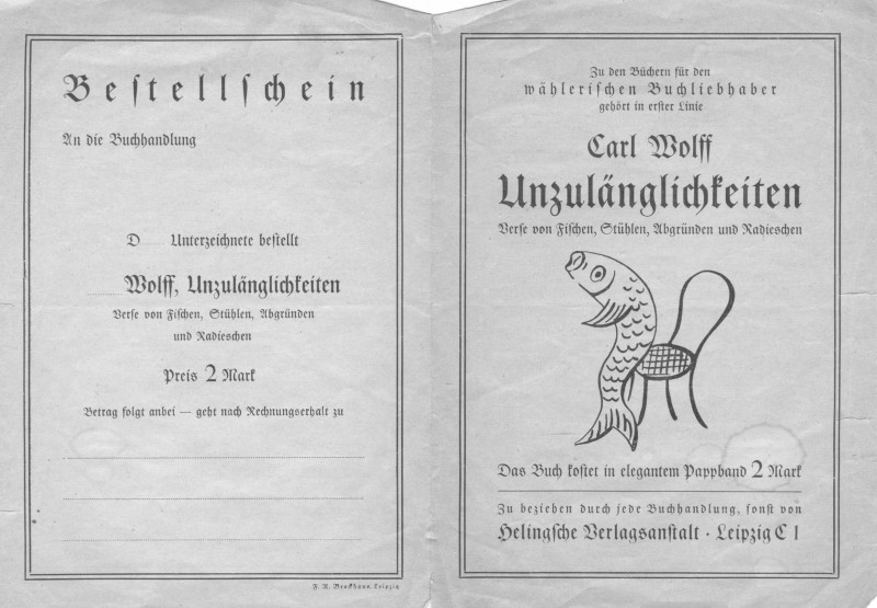 Carl Wolff 1884-1938 - www.hcnapp.de