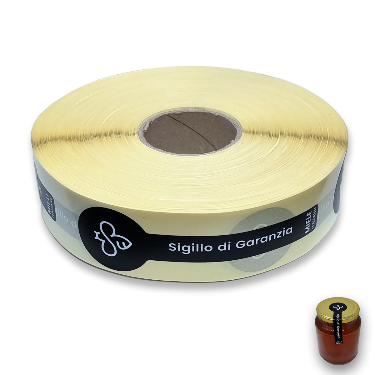 Sigillo di garanzia "Miele Italiano" rotondo - Agraria Ughetto ...