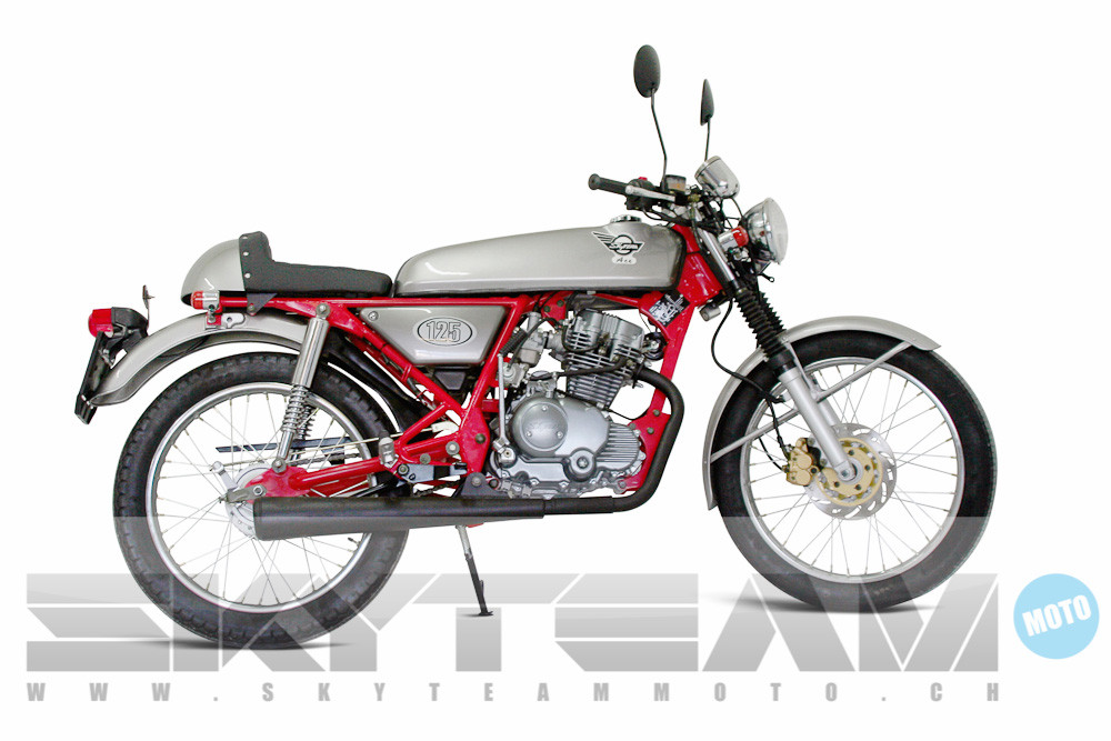 Cafe Racer Skyteam 125 Ace | Reviewmotors.co