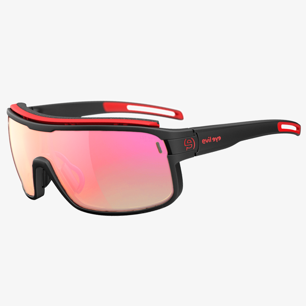 evil eye Vizor Pro Black Matt - LST Vario - die-Sportbrillen.com