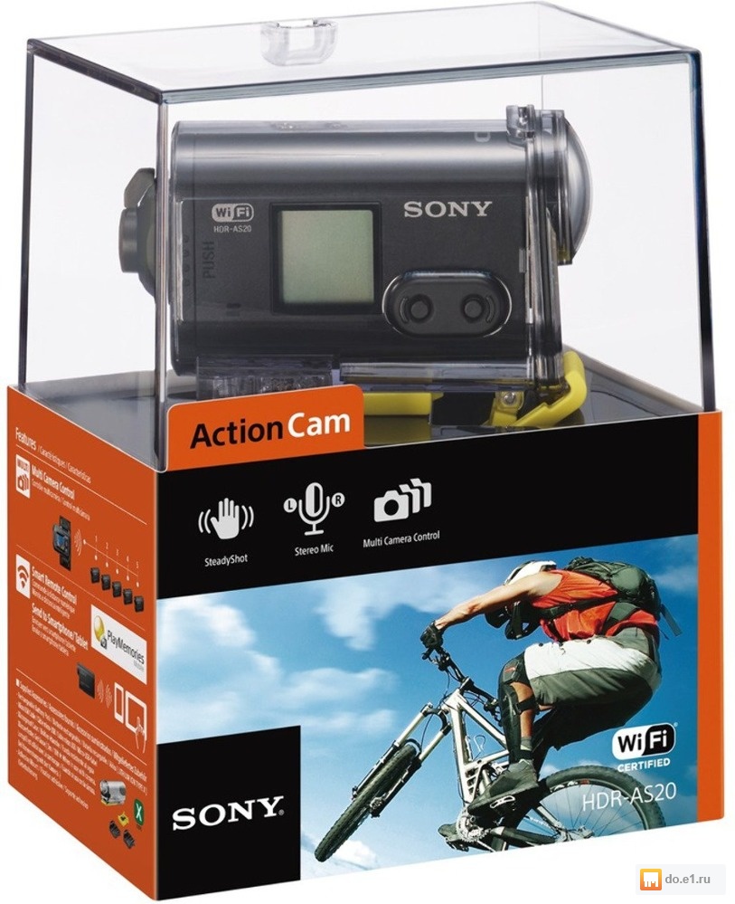 Sony HDR-AS20 - sport camera manuals