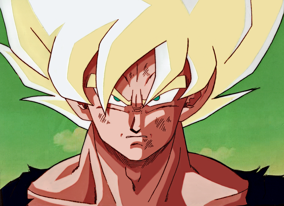 Your evil deeds - SSJ Goku - Royal Crimson Dragonball Cel Gallery
