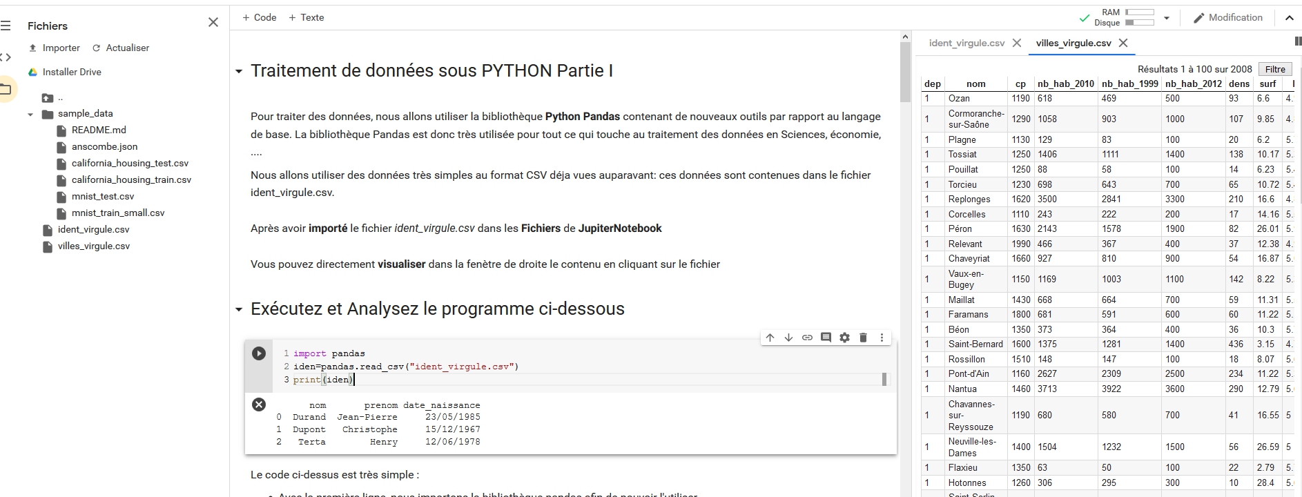Programmation PYTHON en Sciences - Site Ellasciences de Sciences ...