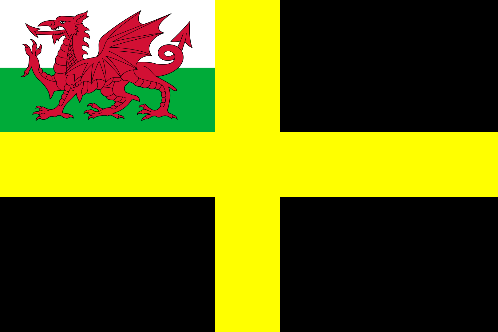 official welsh flag