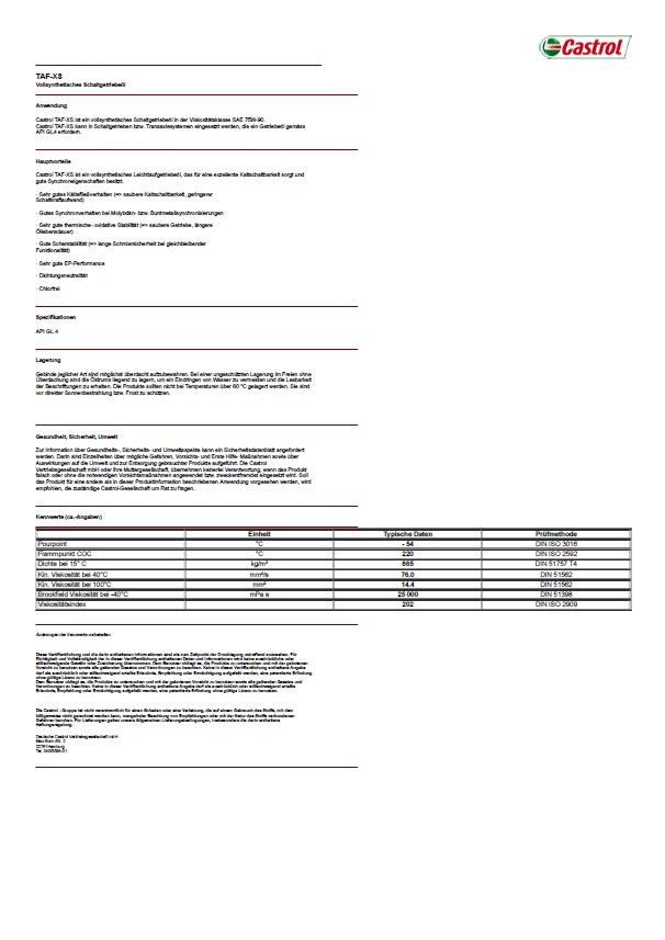 KFZ-Getriebeöle im SALE - Öle, Fette und Schmierstoffe