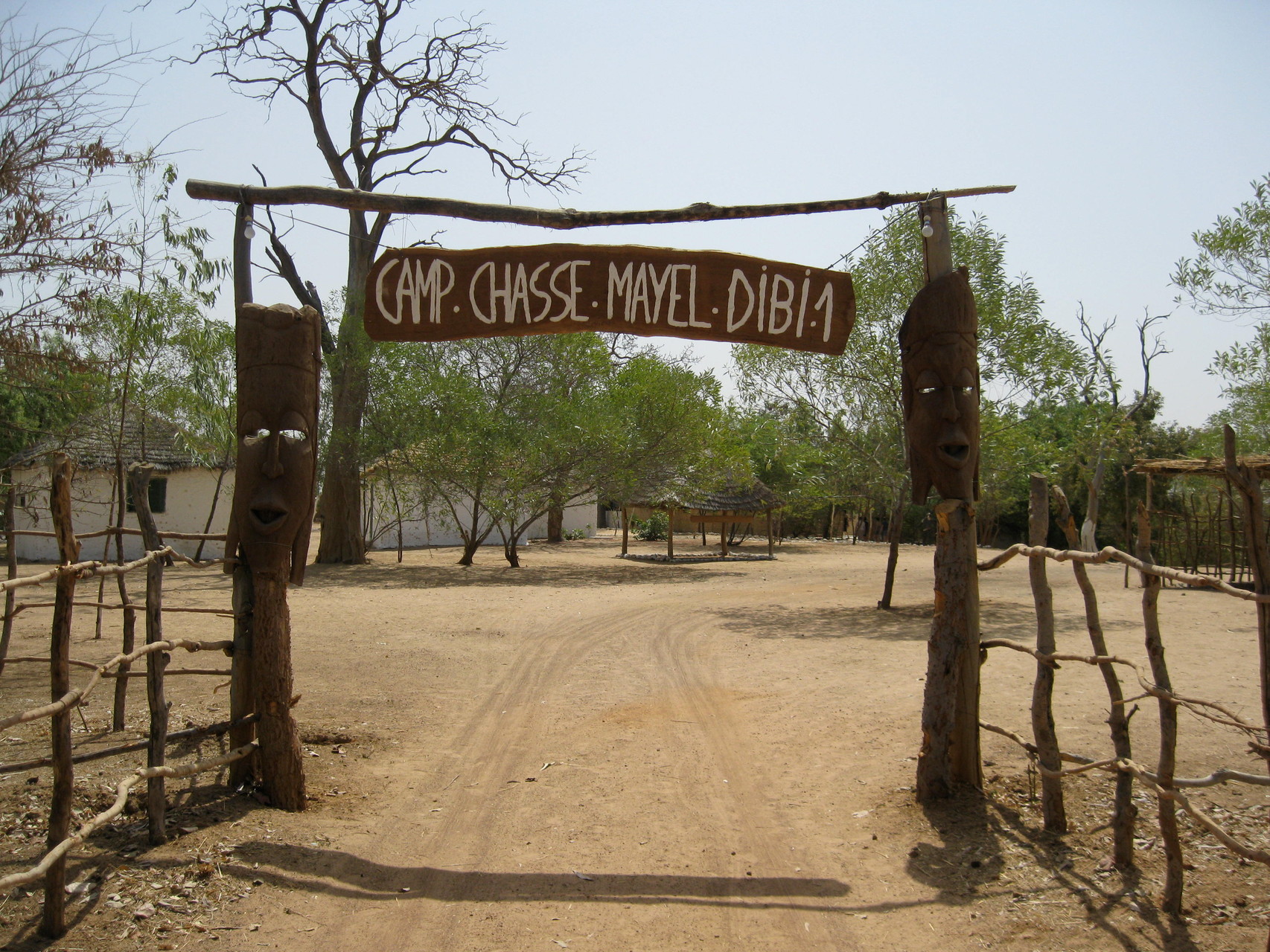 Le camp - Camp de chasse de MAYEL DIBI au Senegal