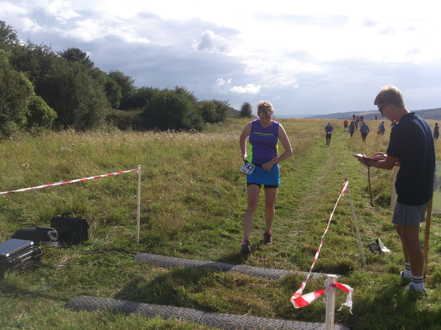 Cranham Beast 2015 - finish - Gloucester Athletic Club