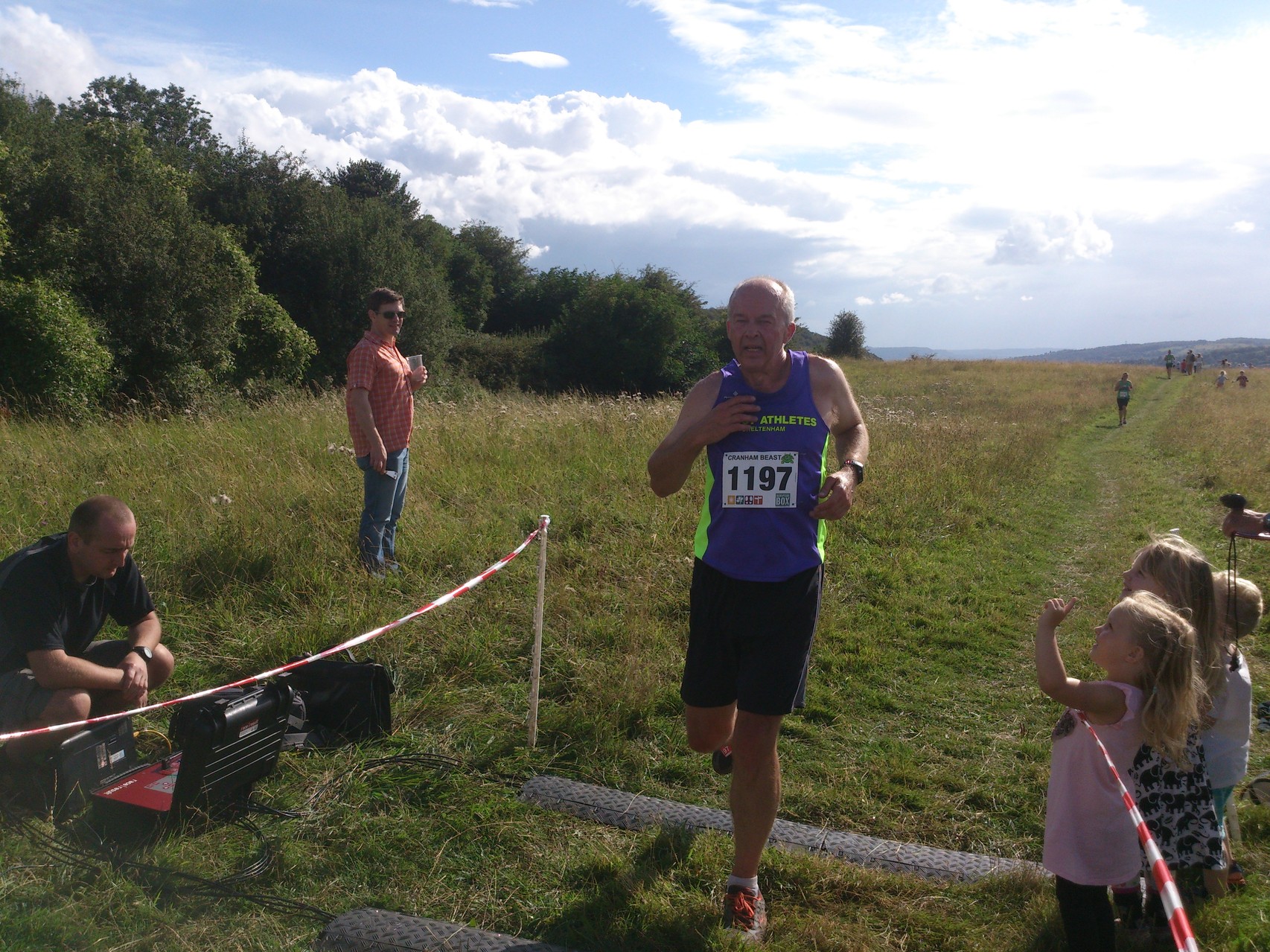 Cranham Beast 2015 - finish - Gloucester Athletic Club