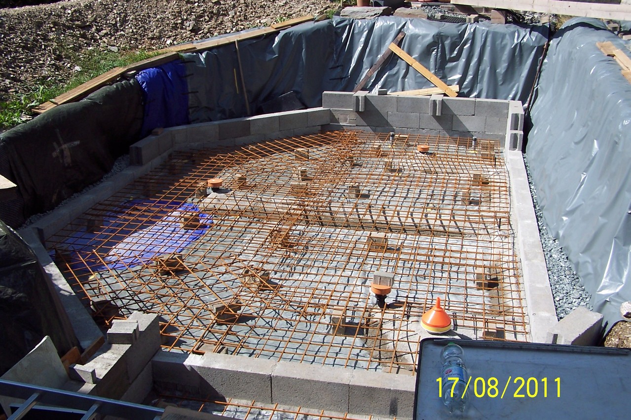 Bodenplatte - poolselbstgebaut