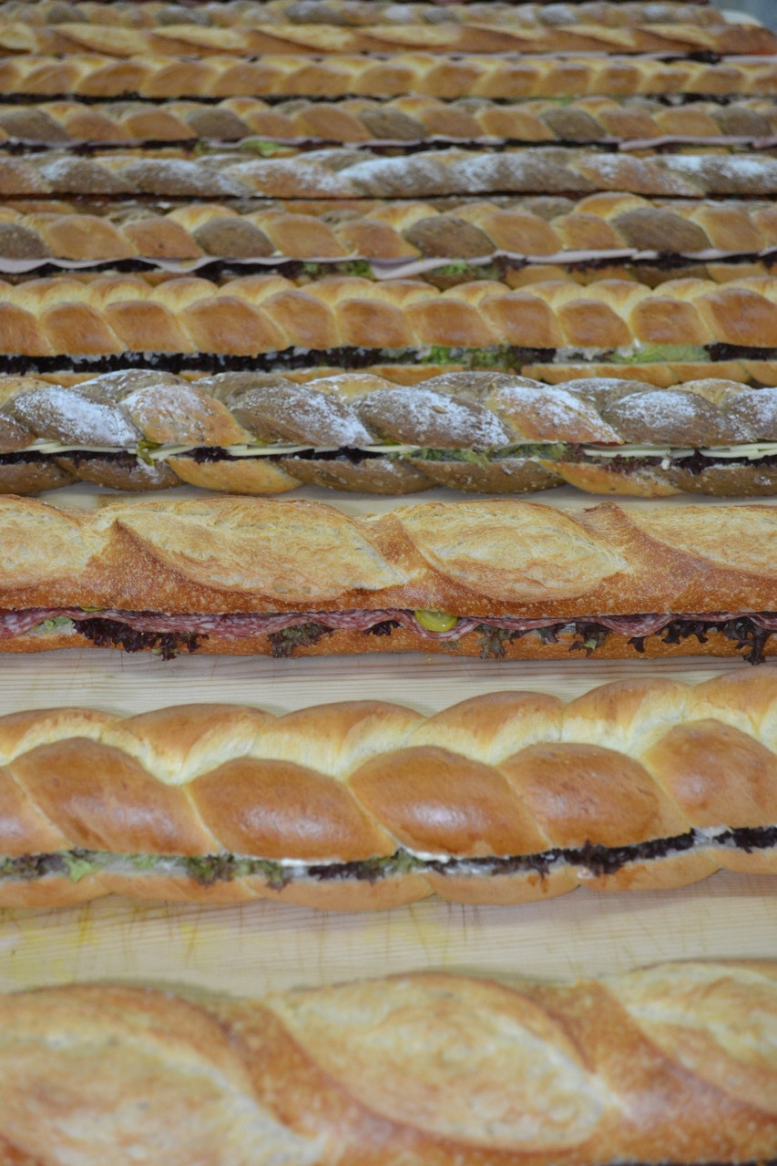 Meterbrot/Metersandwiches - sandwichkoenig