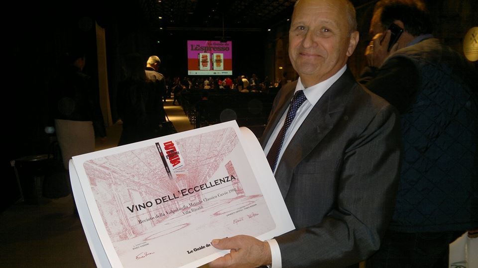 Rinaldo Rinaldi premiato al "Guida Espresso 2014" - Villa Rinaldi ...