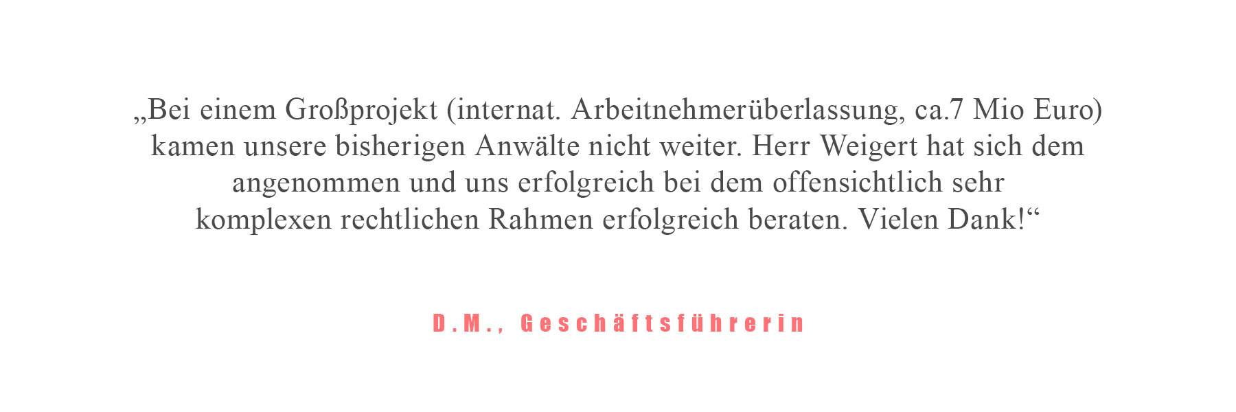 Rechtsanwalt Dr. DANIEL WEIGERT, LL.M. - Rechtsanwalt, Fachanwalt für ...