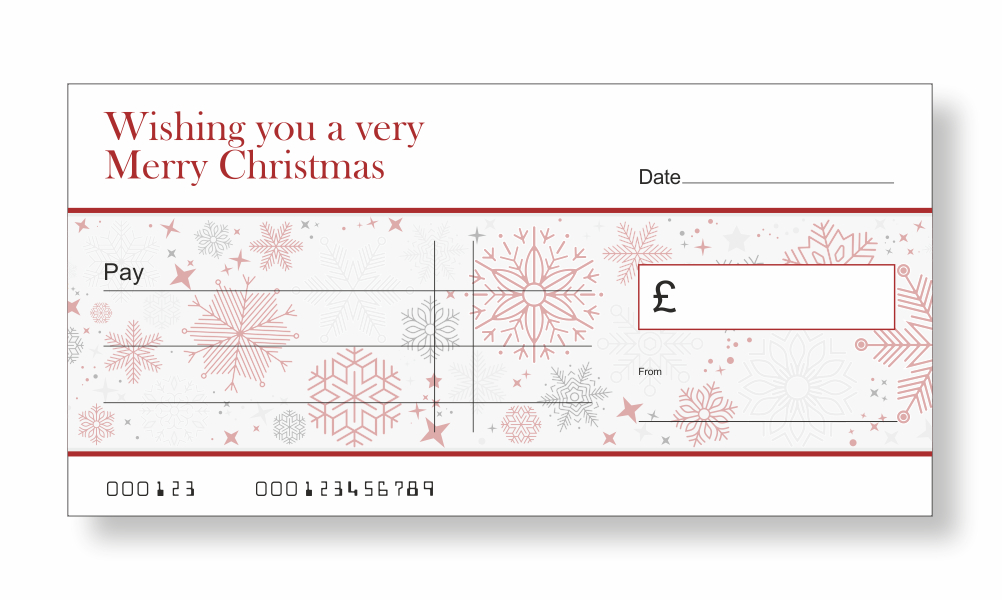 Jumbo Christmas Gift Cheques - The Home of Big Presentation Cheques