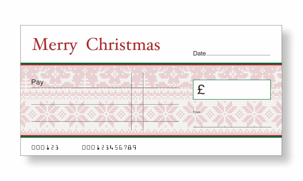 Jumbo Christmas Gift Cheques - The Home of Big Presentation Cheques