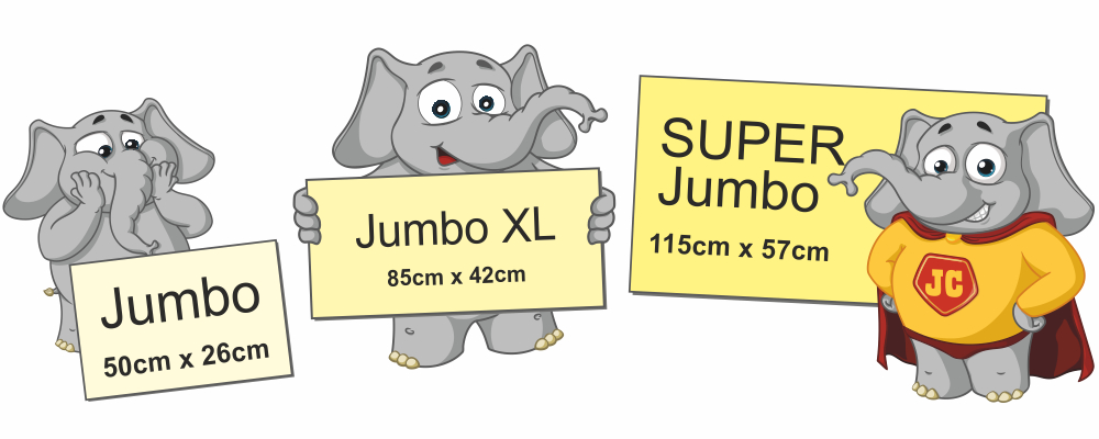 Price & Size Guide - The Home of Big Presentation Cheques