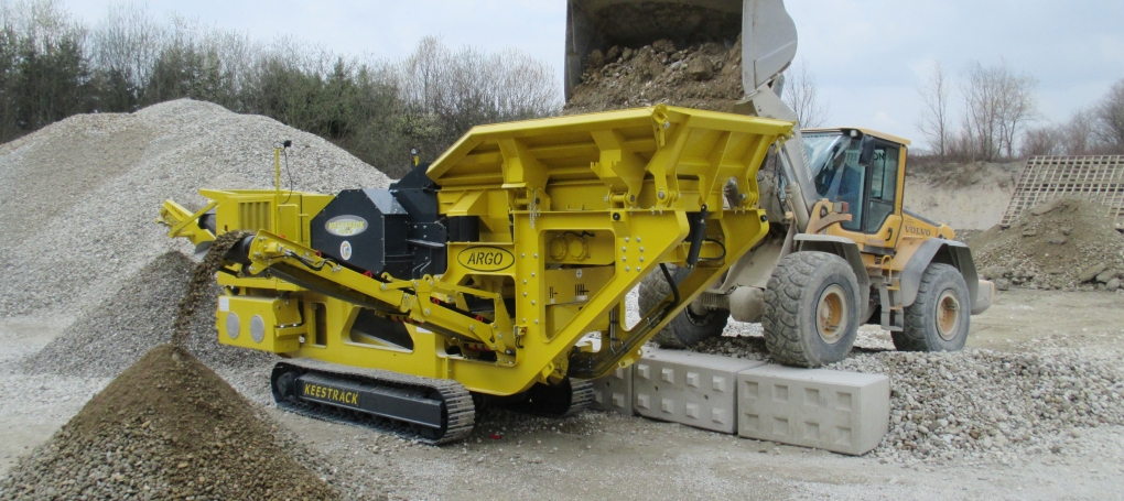 Argo B3 - hofstätter - Mobile Brecher und Siebanlagen
