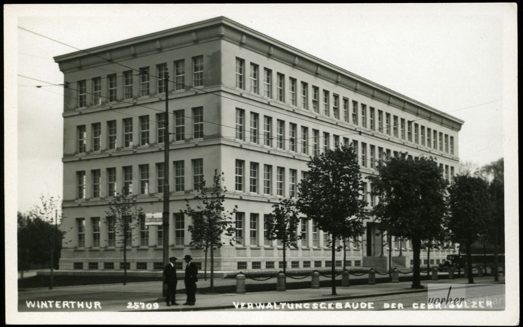 Sulzer - Winterthur - vorhersehbar