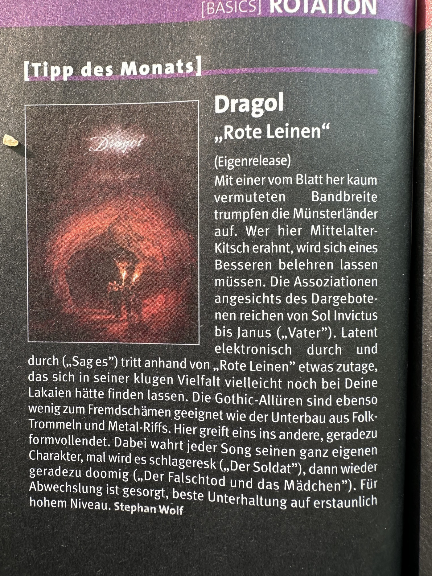 Presse - Pressetexte, Bilder zum Download, neues Album - Dragol Band