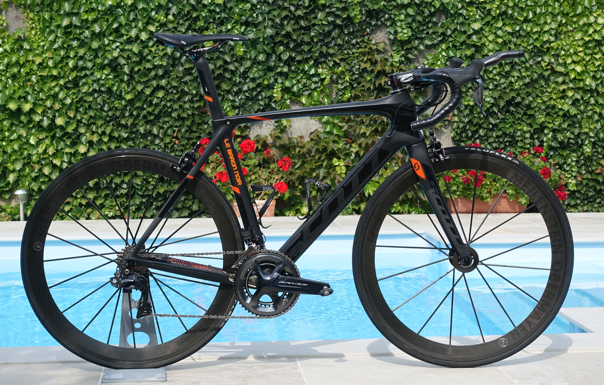 Scott FOIL Premium Di2 2015 - Le Baron Noir - Richard GEIST - Cyclisme