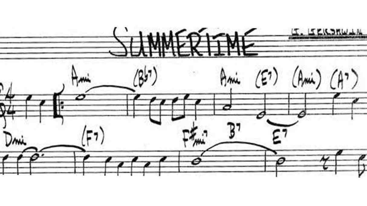 Summertime - classic Jazz standards