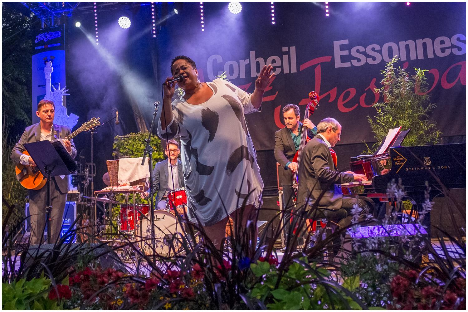 Mandy GAINES Jazz festival Corbeil-Essonnes - Roland Boyer Photographe