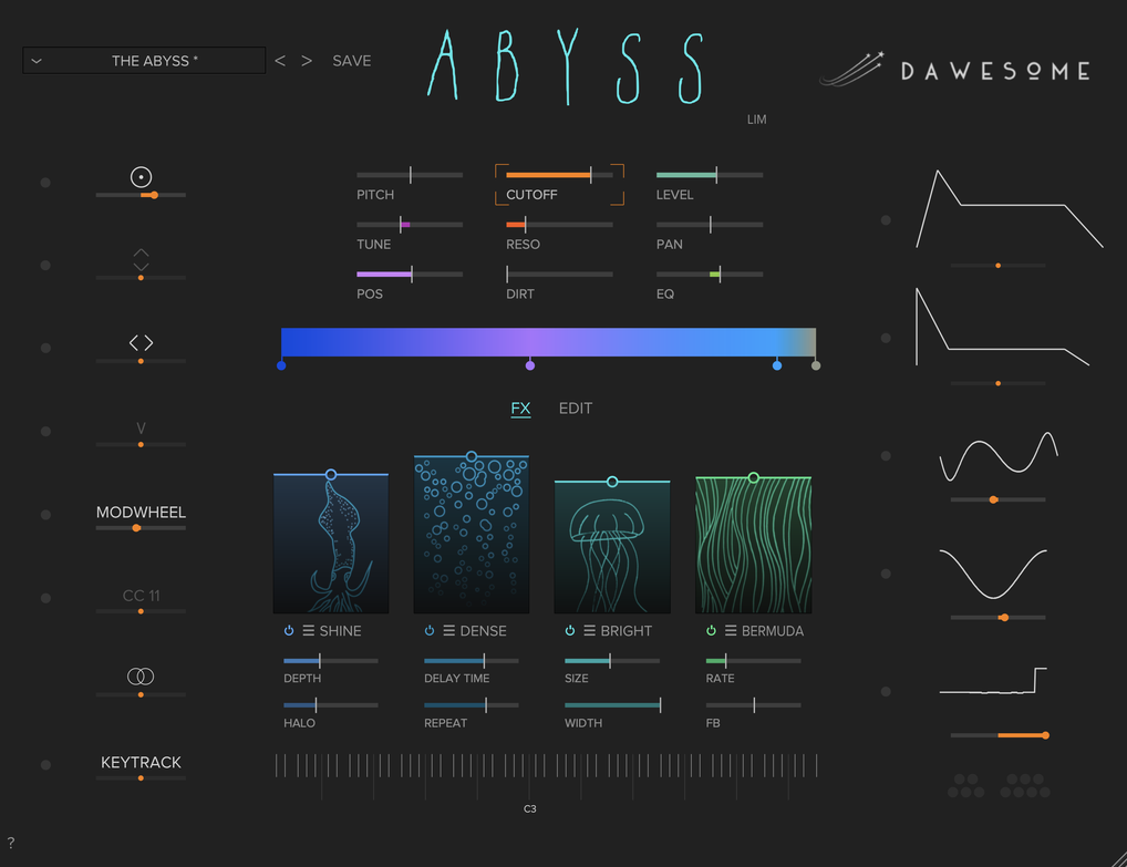 ABYSS - visual synth plugin - Dawesome