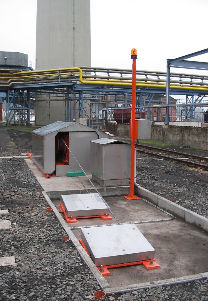 Cable-operated shunting device with wheelset carriage - rangiertechniks ...