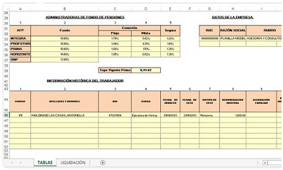 LIQUIDACIÓN DE BENEFICIOS SOCIALES DE TRABAJADORES EN EXCEL - UpCe!