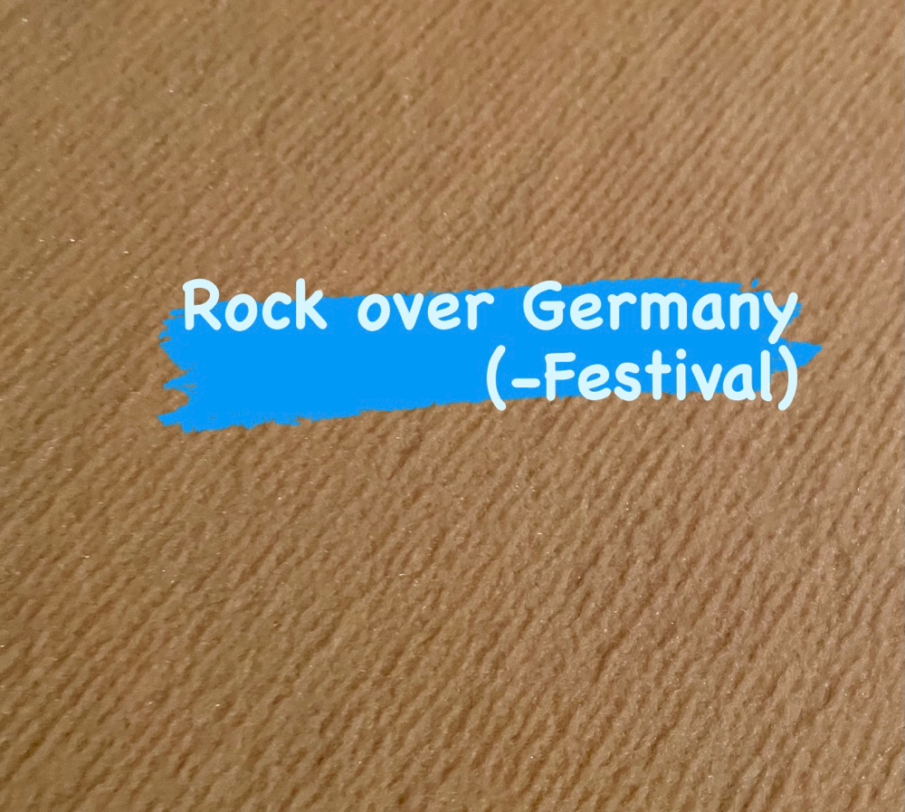 Daten und Künstler - rock-over-germanys Webseite!