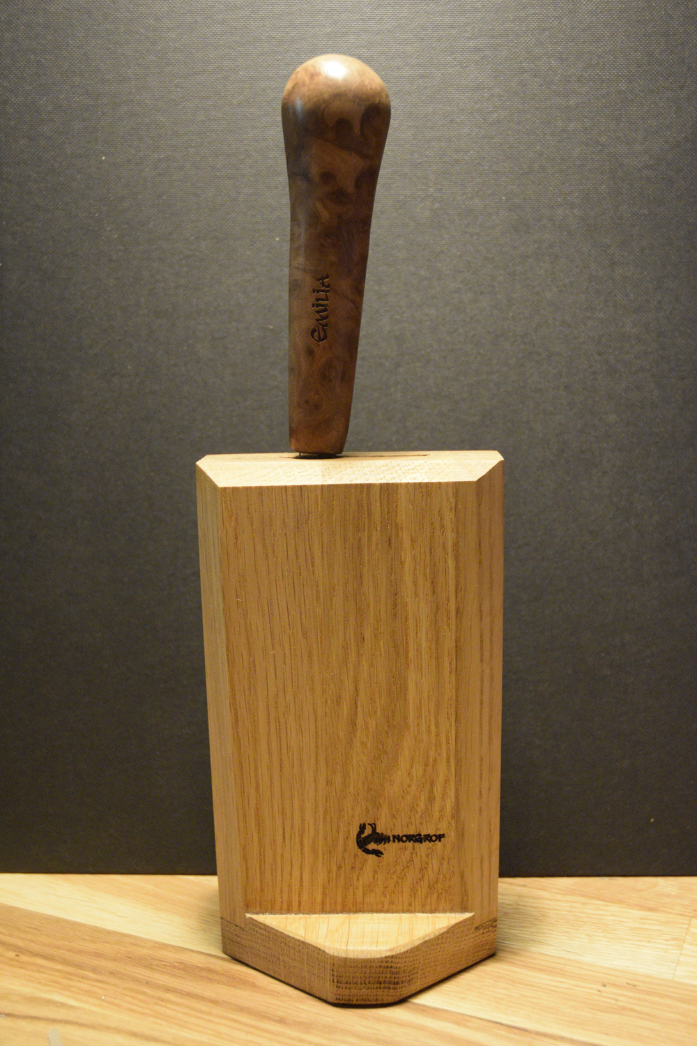 Norgrof - Forge Couteau artisanal Lorraine Atelier Forgeron - Norgrof