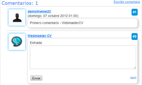Plantilla Jimdo CV-P93 - WebmasterCV