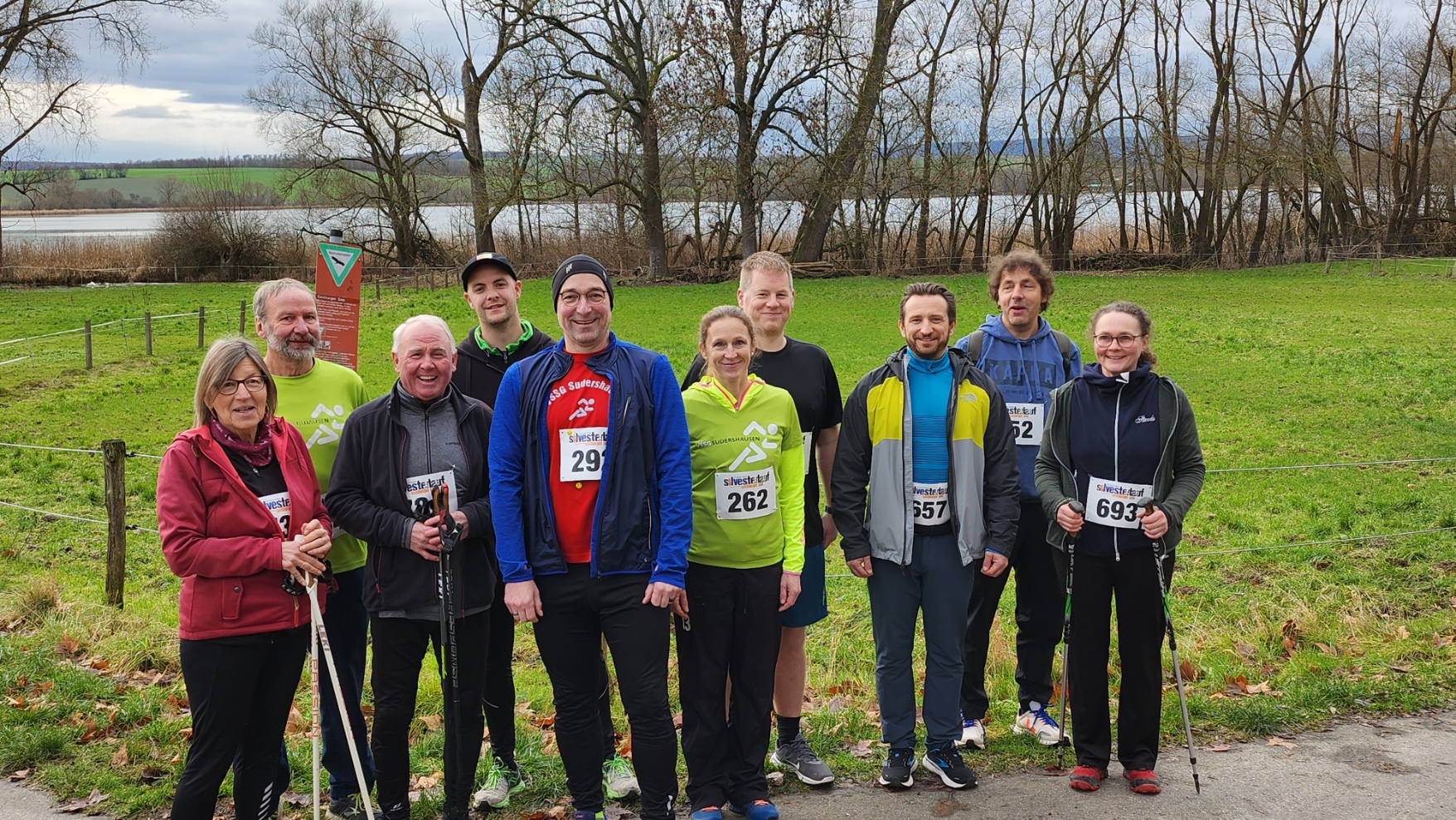 VSSG beim Sylvesterlauf am Seeburger See - VSSG Sudershausen
