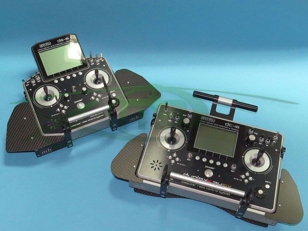 Hand support/control desk for remote control - MB-Modelltechnik