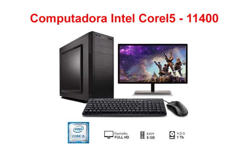 Computadora Intel CoreI5 - 11400 2.6GHZ Onceava Generación - Innova ...