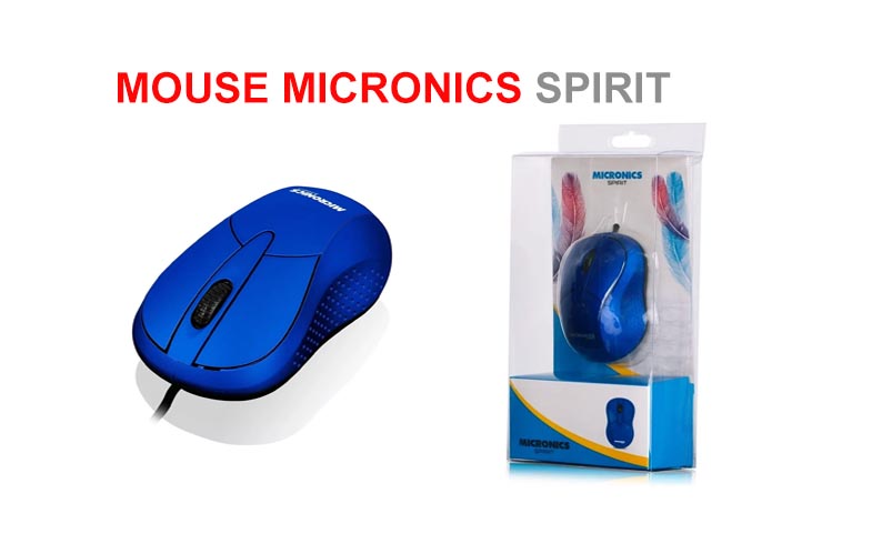Mouse Spirit Blu Mic M657 Usb+ps2 Micronics - Innova Meganegocios