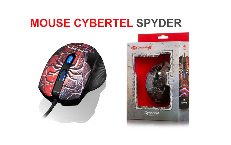 Mouse Marca Cybertel Modelo Spider Cyb-mg500 - Innova Meganegocios