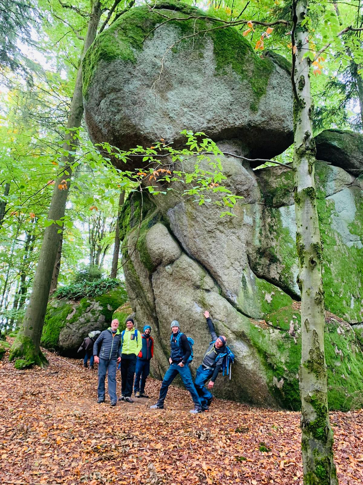 Felsenwanderung bei Falkenstein, 15. Oktober 2023 - naturfreunde-chams Webseite!