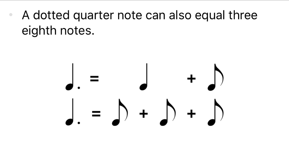 double dotted whole note